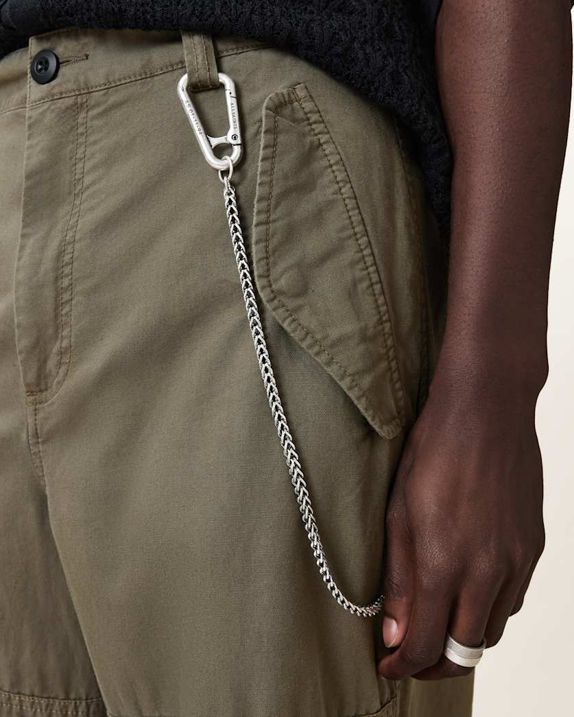 Sam Key Chain WARM SILVER | ALLSAINTS US